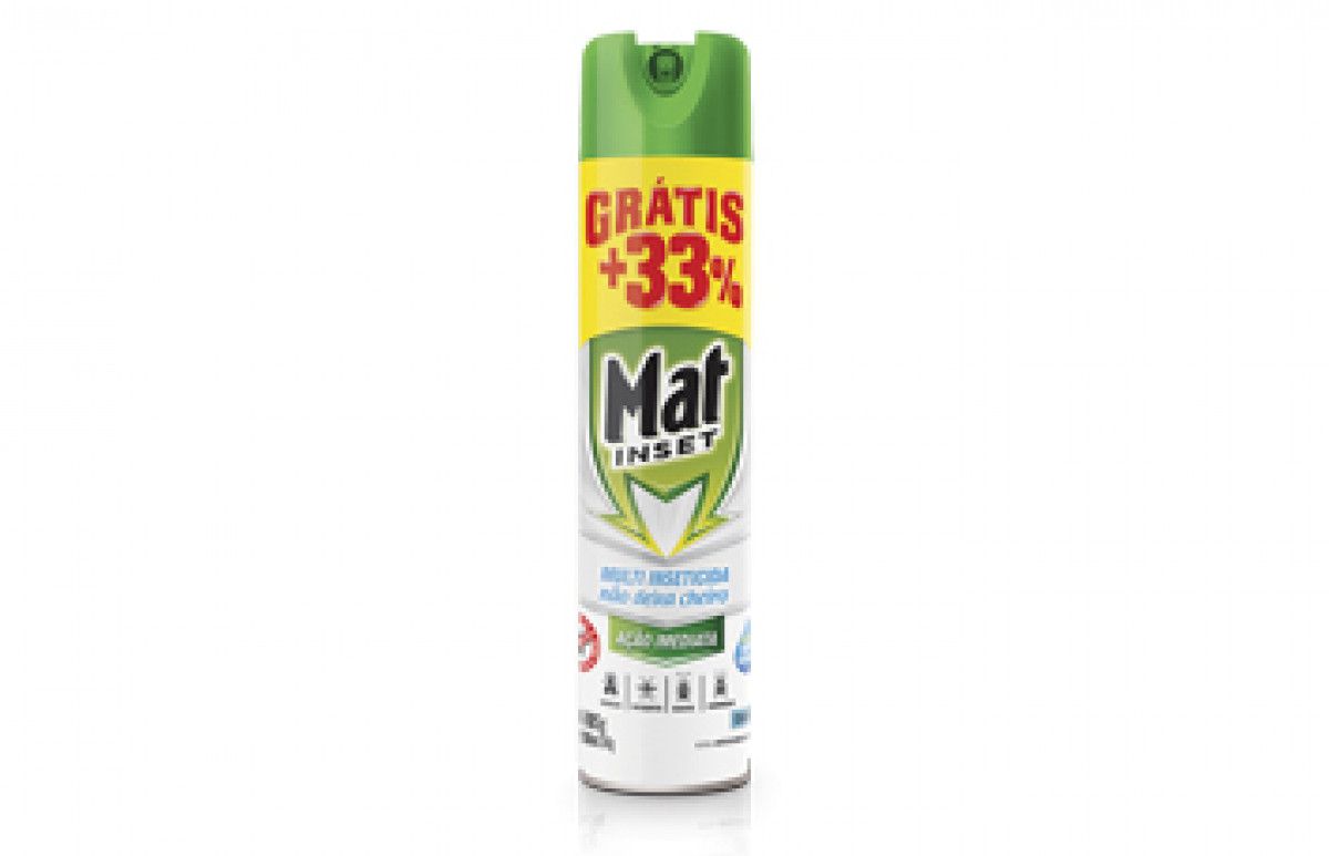 MAT INSET INSETICIDA 360ML PROMO GT33 - MULTI S/CHEIRO UM COM 1 UM | Promix